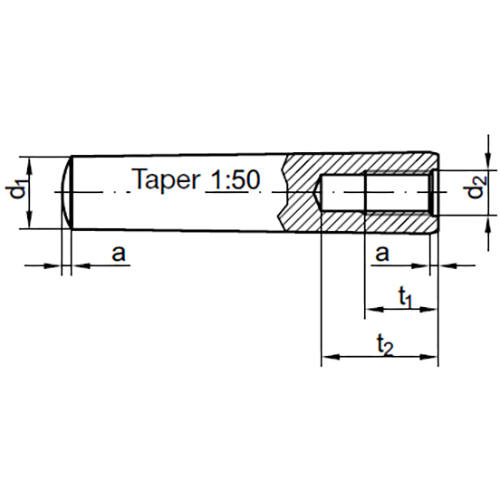 Ametric - DIN 7978A, ISO 8736