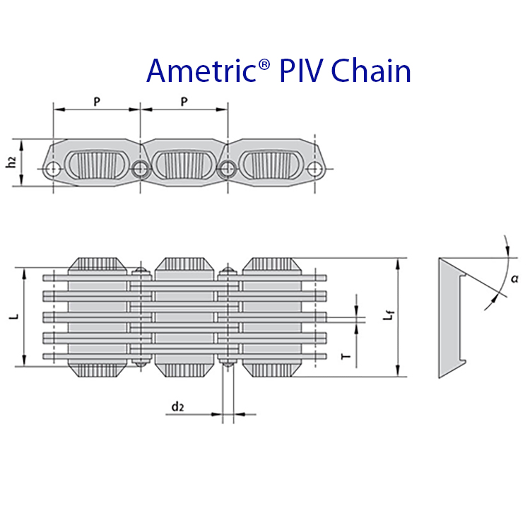 Ametric - V Series PIV Chain
